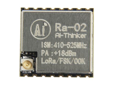 módulo lora ra02 sx1278 433mhz ai thinker series spread spectrum