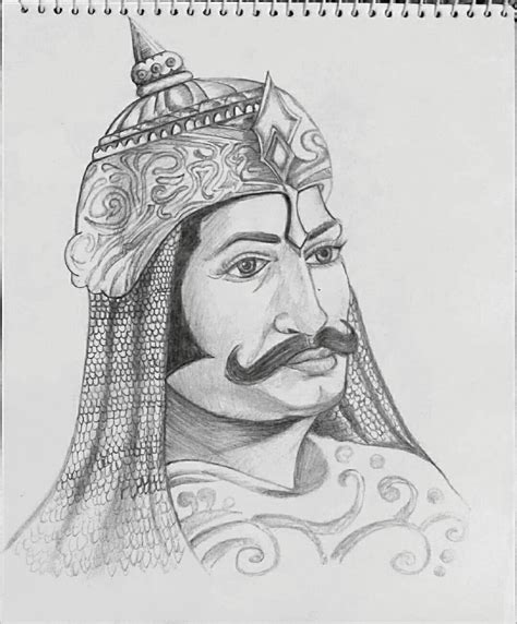 Chhatrapati Shivaji Maharaj Sketch Sketches Drawing Sketches Sketch Book