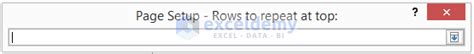 How To Repeat Rows At The Top Of Printed Pages In Excel