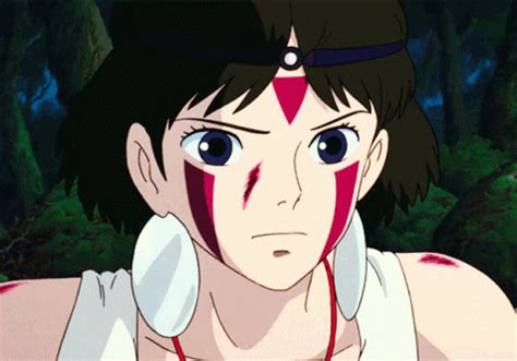 Determined Princess Mononoke 
