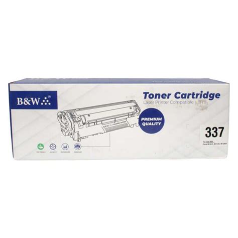 Bandw Toner Cartridge Laser Printer Compatible 337 Np