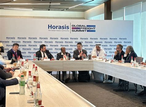 Moderated A Very Insightful And Vibrant Session In Dubai At Horasis And Global Freight Summit On