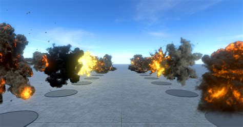 hq realistic explosions fire and explosions unity asset store
