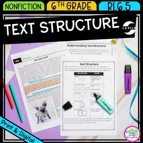 Text Structure 6th Grade Ri 6 5 Magicore