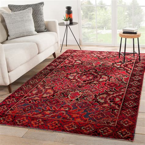 Red Area Rugs