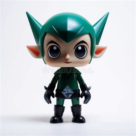 Green Elf Funko Figure By Mahiro Maeda A Unique Vinyl Toy For