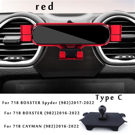 Купить Автомобильный держатель для телефона для Porsche 718 Boxster ...