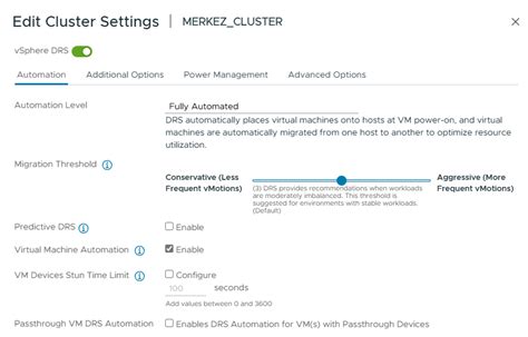 Vmware Vsphere Drs Distributed Resource Scheduler Nedir Erdem Aytek