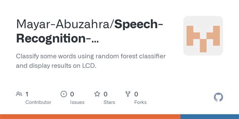Github Mayar Abuzahra Speech Recognition Raspberrypi Matlab Classify Some Words Using Random