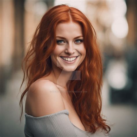 Beautiful Sexy Redhead Female With A Curvy Body An By Sporkyforkey On