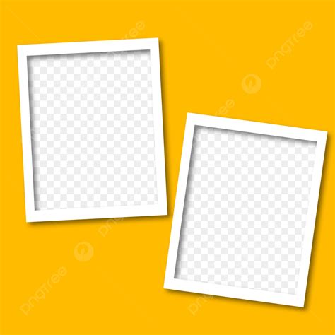 Yellow Rectangle Vector Hd Images Rectangles Twibbon On A Yellow Background Twibbon Banners