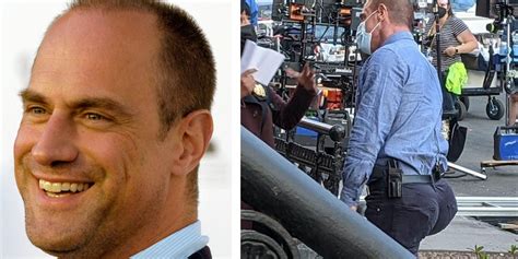 Christopher Meloni Jokes About Viral Butt Photo From Law And Order Set