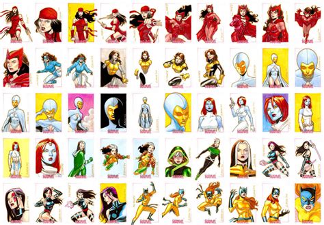 Women Of Marvel Sketches 3 By Ryanorosco On Deviantart