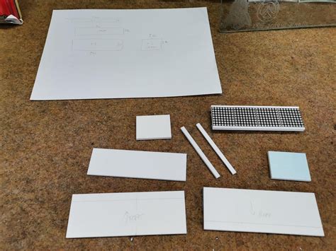 arduino mpu6050 interactive scrolling game on 32x8 led matrix 4 steps