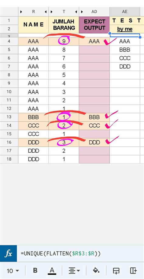 Google Sheets Pick The First Duplicat Value R 4 R Based On Each Of Them Must Be Have High