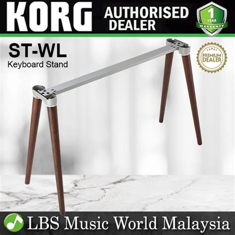 Korg St Wl Wood Legged Keyboard Stand For Korg Sv 1 Sv 2 And D1 Keyboards Stwl St Wl
