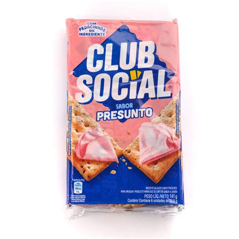 Biscoito Club Social Presunto 141g Covabra