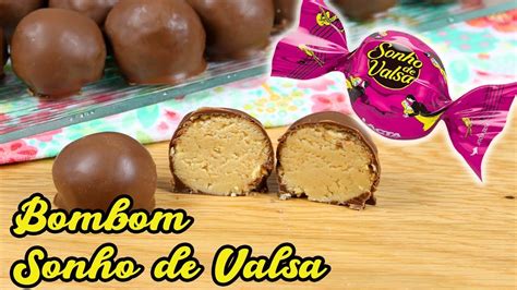 Bombom Sonho De Valsa Caseiro Igualzinho Cakepedia Youtube