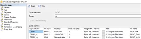 SQL Server MDF NDF ve LDF Dosyaları