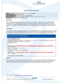 Oracle WebLogic Server Session Fixation Via Oracle Weblogic