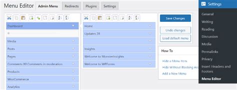 how to hide unnecessary menu items from wordpress admin