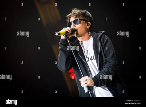 The Italian Singer And Songwriter Ultimo Performing Live At Mediolanum Forum Assago In Milan