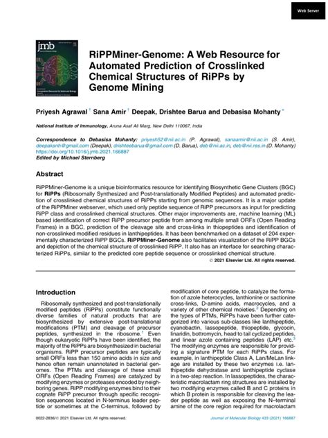 Agrawal2021 Rippminer Genome A Web Resource For Automated Prediction