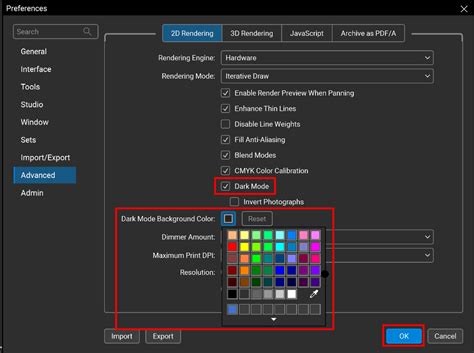 Bluebeam Revu 21 Dark Mode