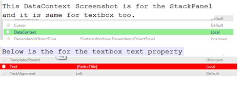 C Nested Data Binding Using Mvvm In Wpf Not Working Stack Overflow