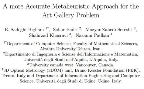Research Mathematicalmodeling Optimization Metaheuristics Mazyar Zahedi Seresht Phd M