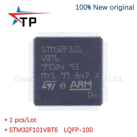 1 Pcslot Stm32f101vbt6 Stm32f101 Lqfp 100 Arm Cortex M3 32 Bit