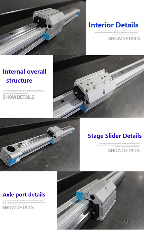 Sr45 선형 모션 모듈 가이드 슬라이드 Saho 단일 축 로봇 Xyz 축