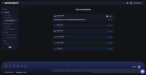 how to create kraken api keys and connect to dash 2 trade dash 2 trade