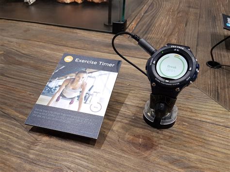 Exercise Timer At Ifa 2018 With Casio Pro Trek Smart Exercise Timer