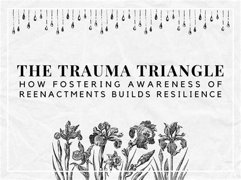 The Trauma Triangle How Fostering Awareness Of Reenactments Builds Resilience