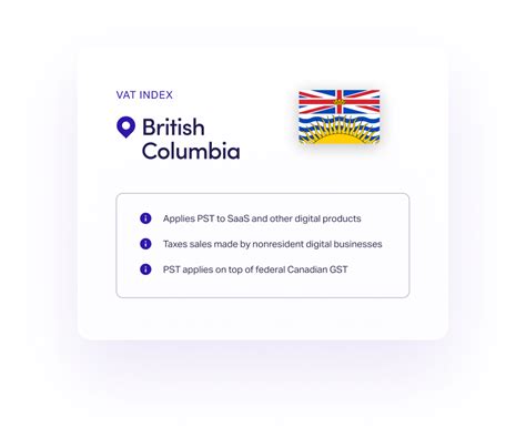 British Columbia Pst Guide For Digital Businesses The Vat Index For