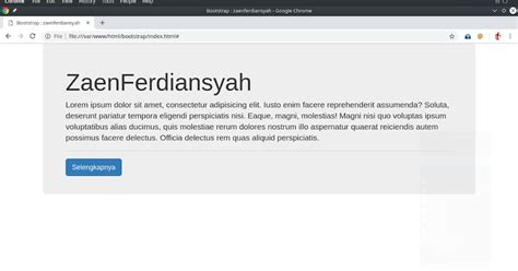 Mudah Cara Membuat Jumbotron Pada Bootstrap