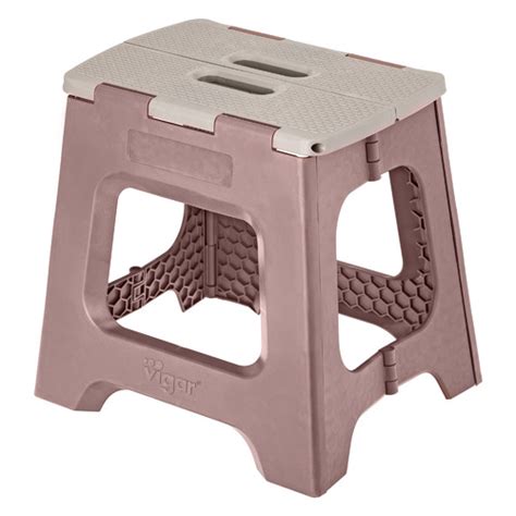 Vigar 32cm Compact Foldable Step Stool Temple And Webster