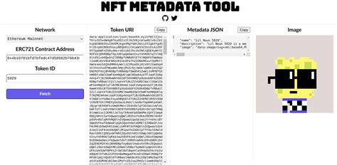 nft metadata tool