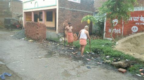 Waterlogging In Drains Due To Lack Of Cleaning Causing Problems सफाई का अभाव में नालियों में