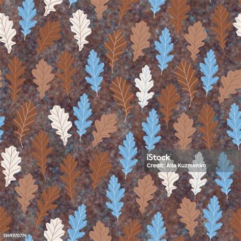 손으로 그린 컬러 이국적인 몬스터 나뭇잎과 꽃 원활 귀여운 여름 배경 열대 갈색 가지 현대 꽃 구성 벽지 직물 직물패션 패션 벡터 일러스트레이션 갈색에 대한 스톡 벡터 아트