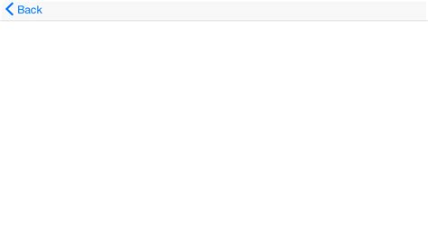 Ios Issue With Back Button Title In Uinavigationbar Stack Overflow