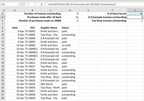 excel count cells with text 3 easy functions 9 valuable formula
