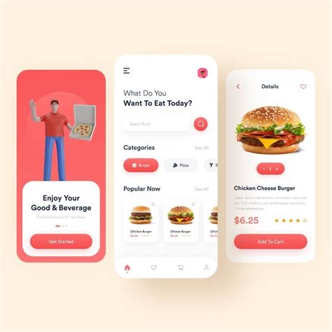 Topu Roy Antus Instagram Photo “fast Food App Ui Design Uidesign Interface Uxui Uiuxdesign