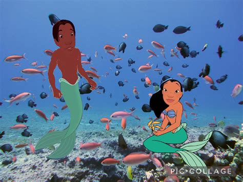 Nani And David A Mermaid Couple By Christhemerfolkguy On Deviantart