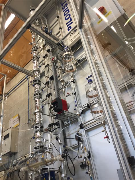 Custom Chemical Process Distillation System Optimus Instruments