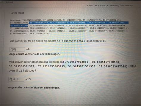 Ändra Element I En Vektor Programmeringpython Pluggakuten