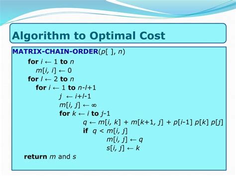 Matrix Chain Multiplication By Mhm Pptx