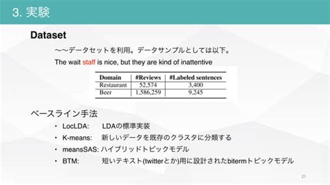 An Unsupervised Neural Attention Model For Aspect Extraction Ppt