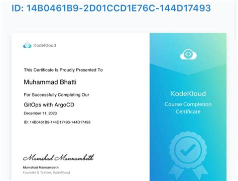 i m happy to share that i ve obtained a new certification gitops with